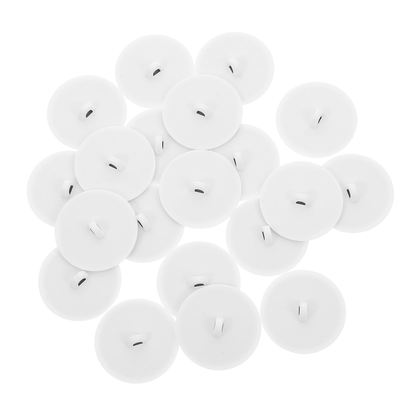 OUNONA 20pcs Sticky Ceiling Hooks Mini Adhesive Hangers Ceiling Hooks ...