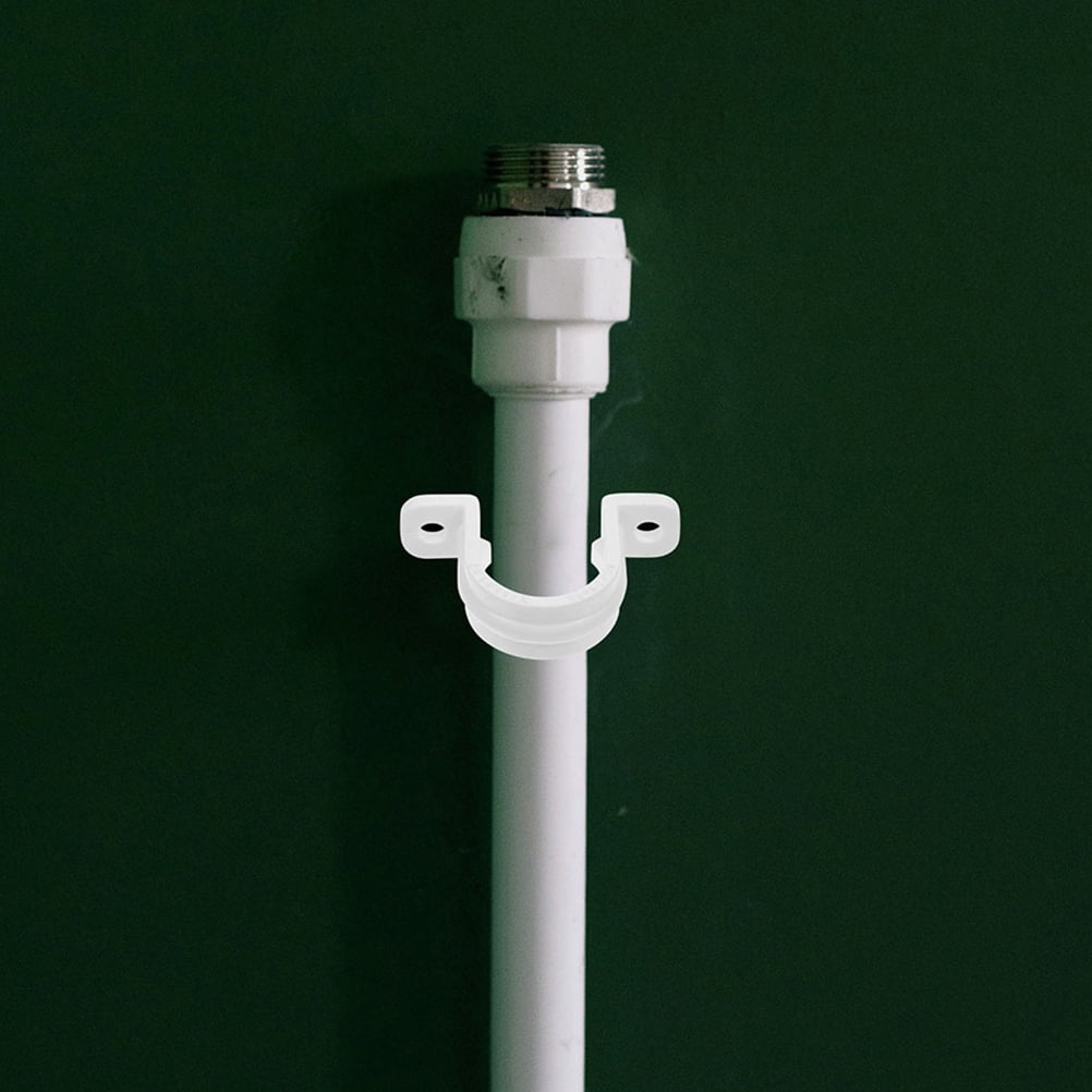 OUNONA 20pcs Tubing Clamps Pipe Bracket Clamps U-type Pipe Strap Clips ...