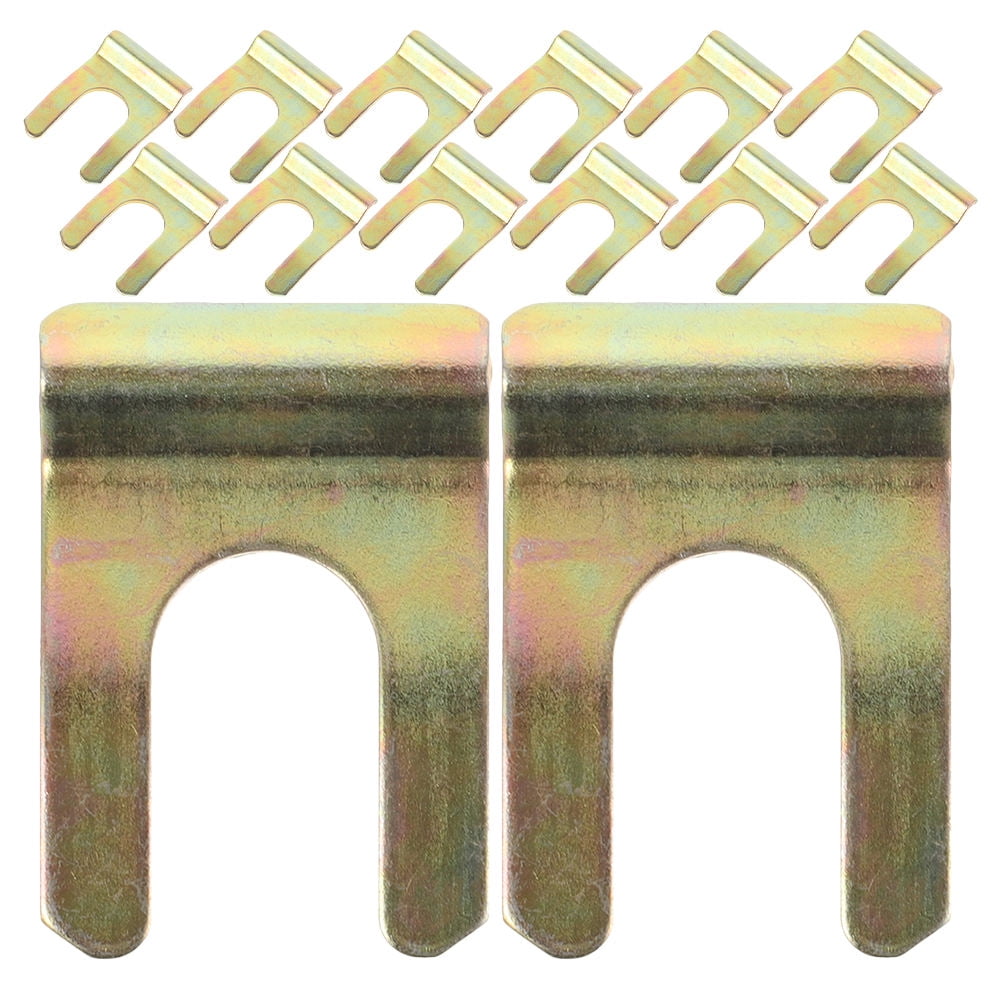 OUNONA 20pcs U-Shaped Brake Line Clips Metal Brake Hose Retainer Car ...