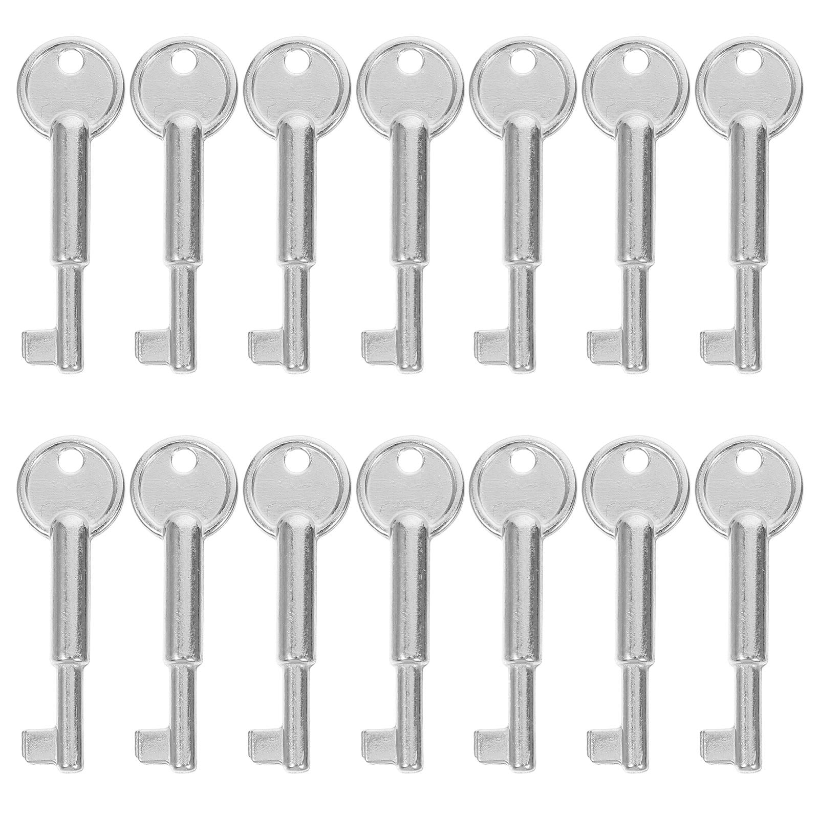 OUNONA 20pcs Universal Tubular Key Switch Keyed Alike High Security Key ...