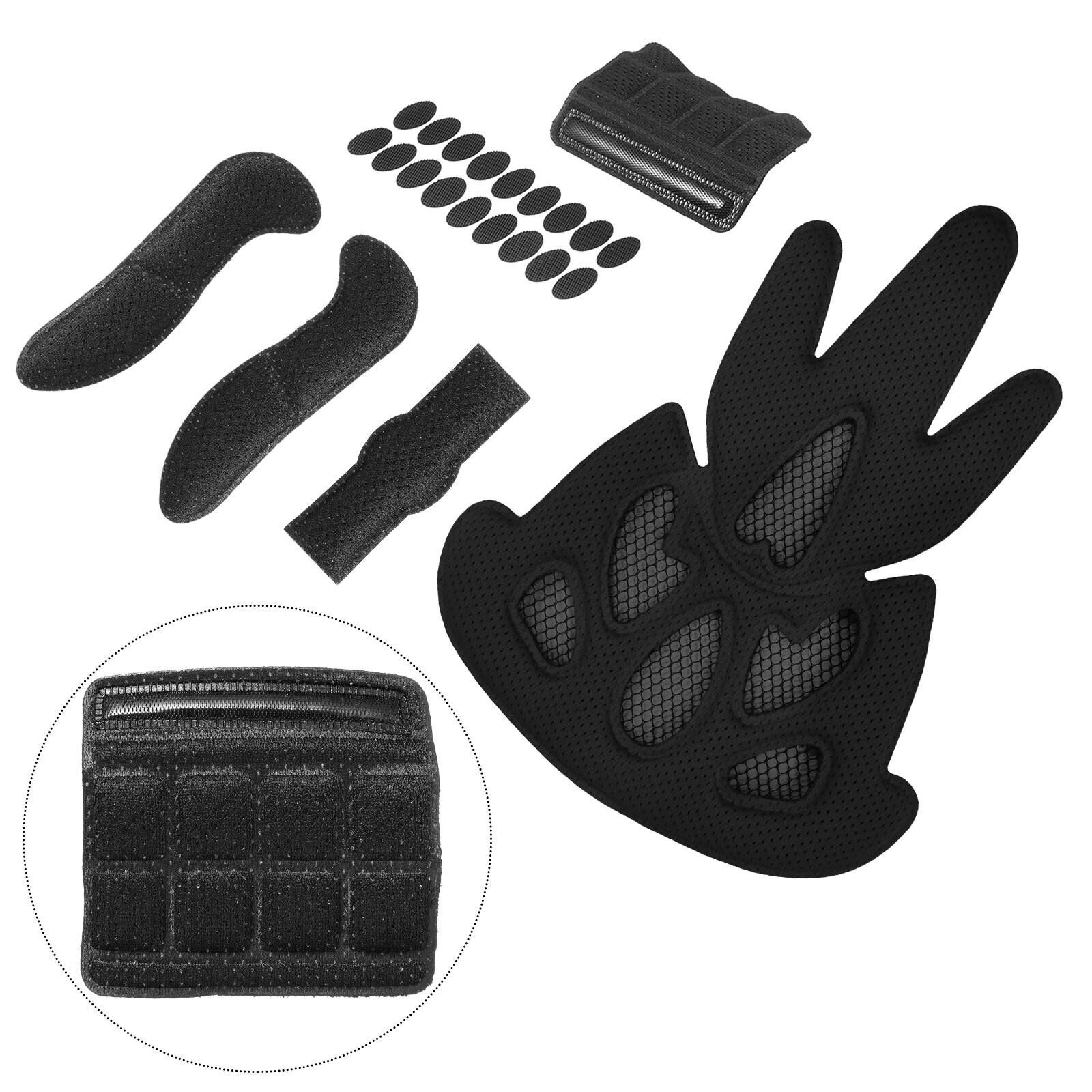 OUNONA 23 Pcs Helmet Padding Replacement Universal Helmet Inserts ...