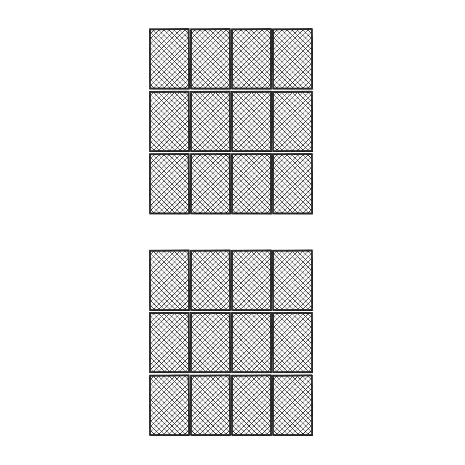 OUNONA 24 Pcs Corral Fencing Panel Accessories Playset Gates Fences ...