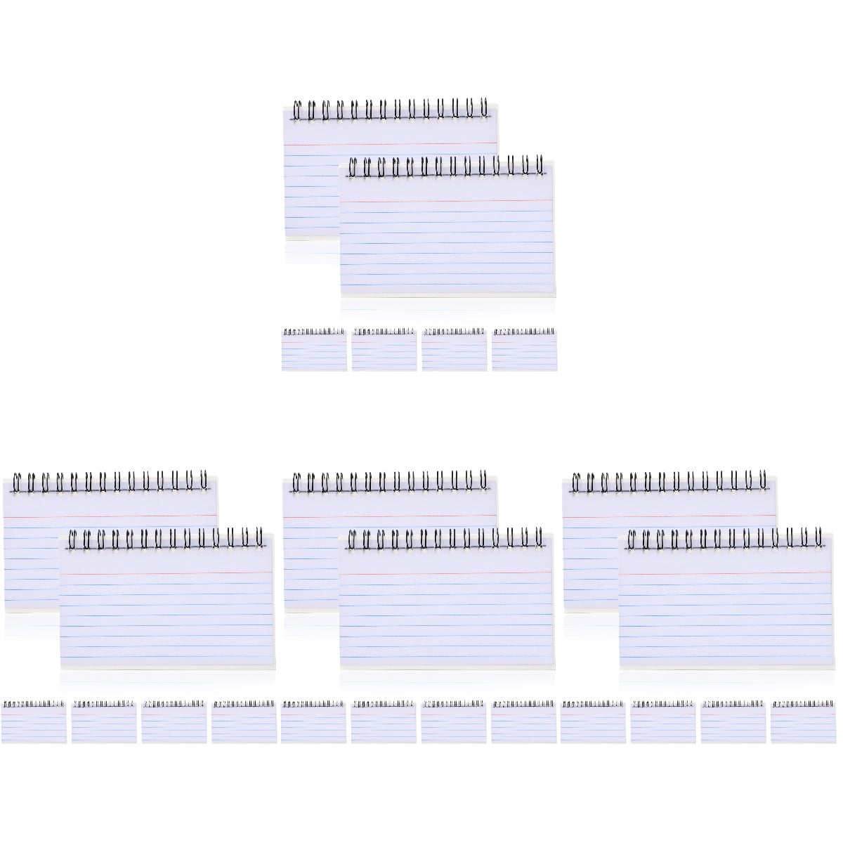 OUNONA Pcs Index Cards Revision Cards Small Notepads Speech Cards Note ...