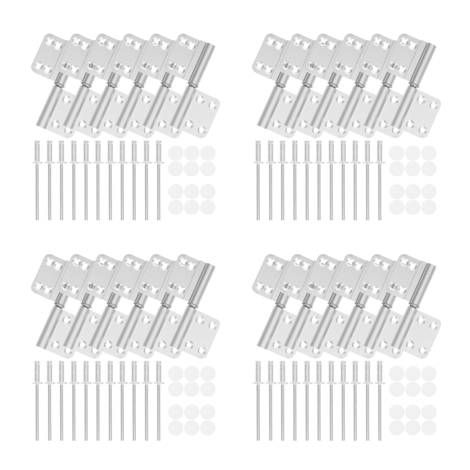 OUNONA WORGEOUS 24 Sets Lift Off Hinges Heavy Duty Door Hinges Flag ...