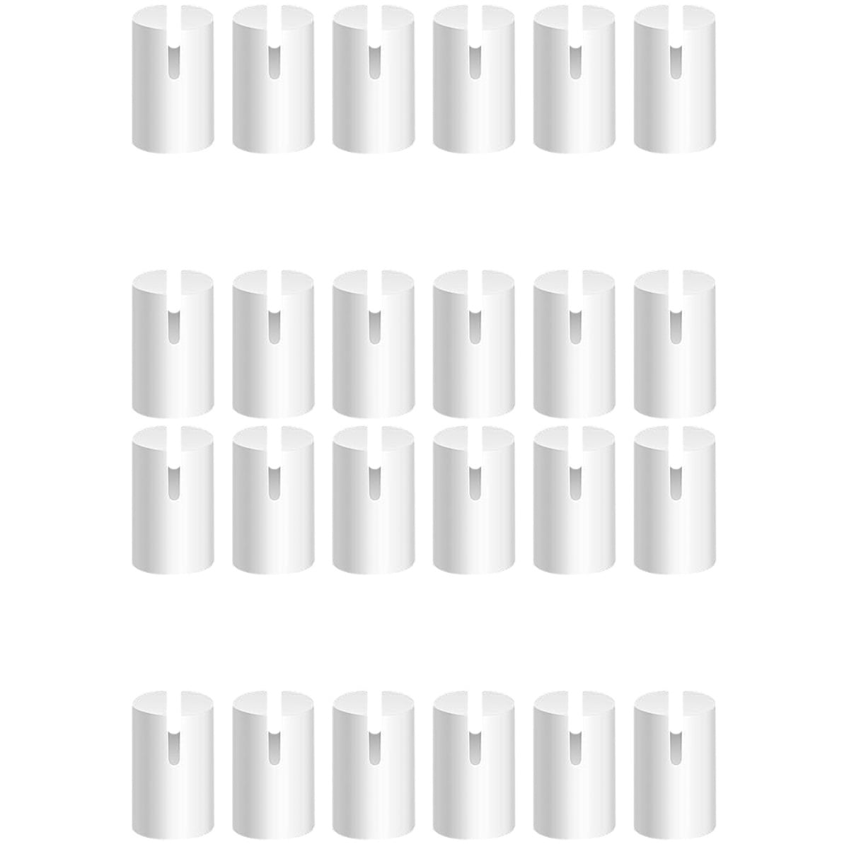 OUNONA 24 pcs Banjo Strings Nuts Cattle Bone Banjo String Nuts Banjo ...