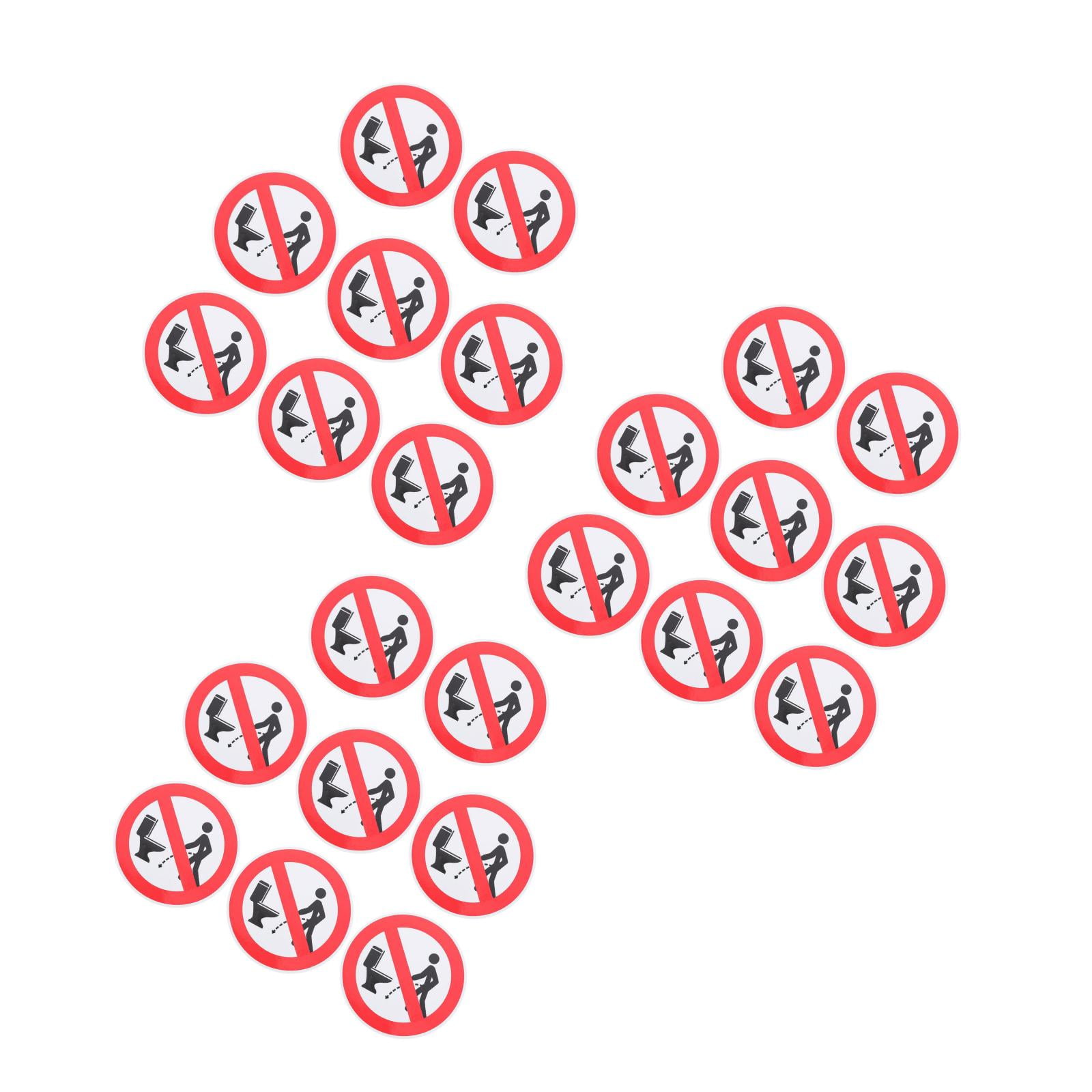 OUNONA 24 pcs Potty Training Toilet Pee Target aim Bullseye for Boys ...