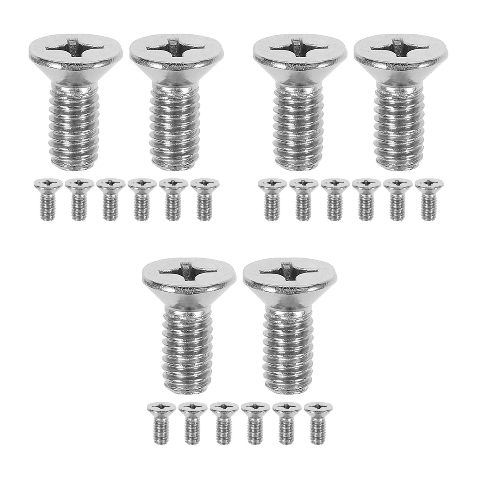 OUNONA 24 pcs Stainless Steel Brake Disc Rotor Screws 93600-06014-0H ...