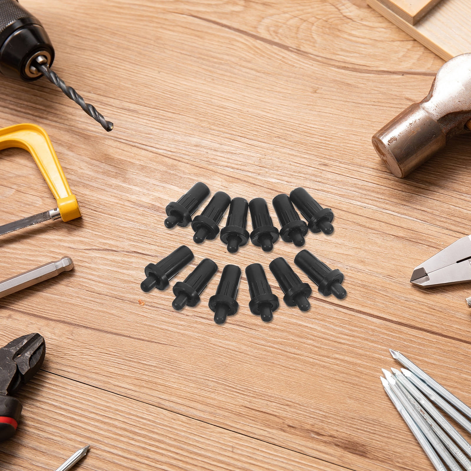 OUNONA 24pcs Cabinet Door Damper Replacement Pins Spring Loaded Shutter ...