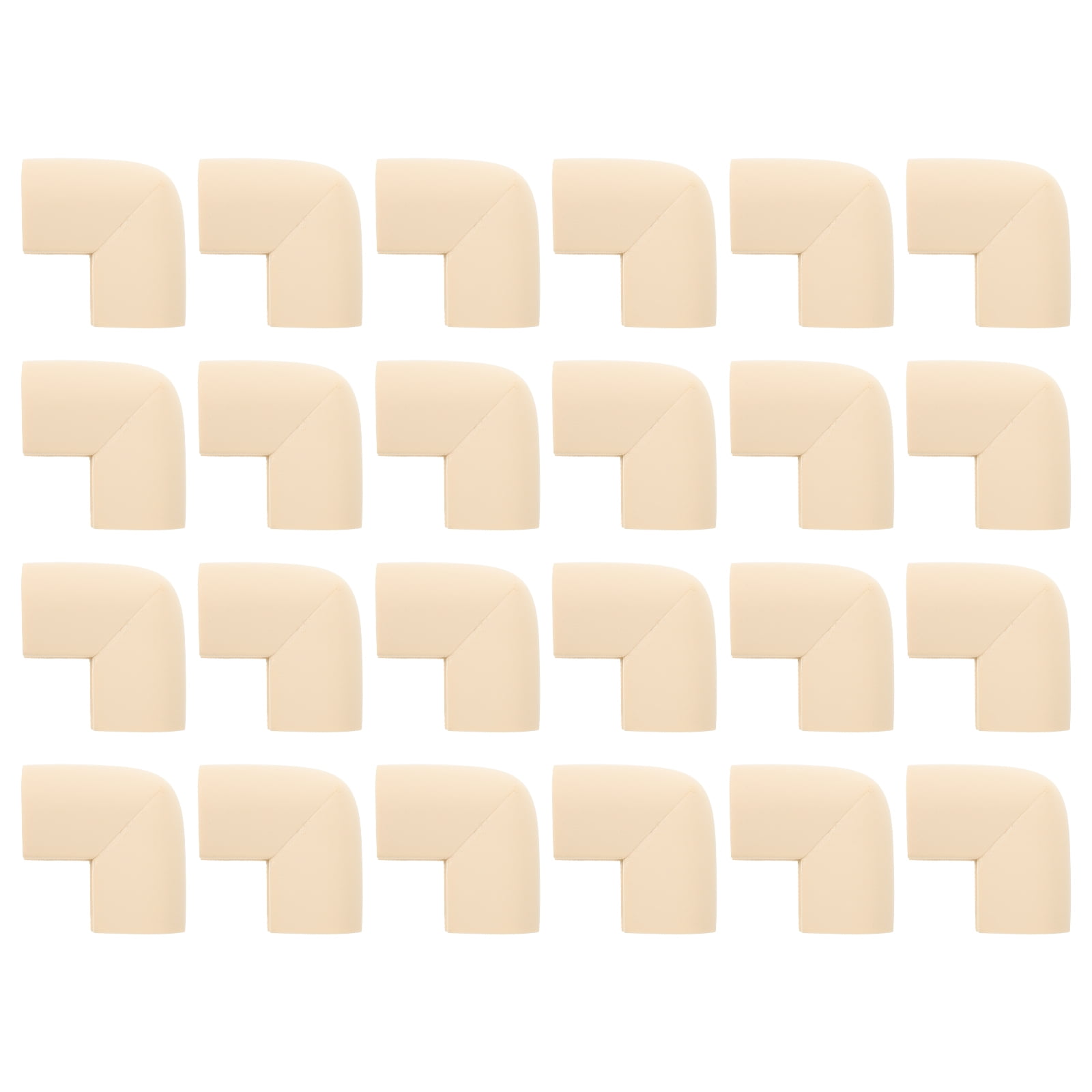 OUNONA 24Pcs Photo Frame Edge Protectors Beige Foam Corner Guards ...
