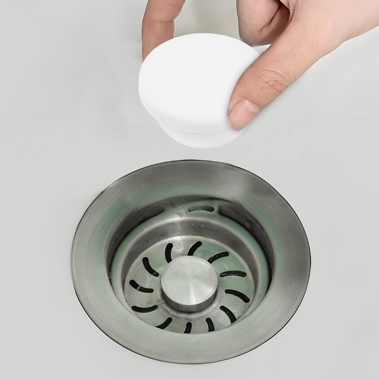 OUNONA 24pcs White Silicone Hole Plugs For Bathtub Universal Hole ...