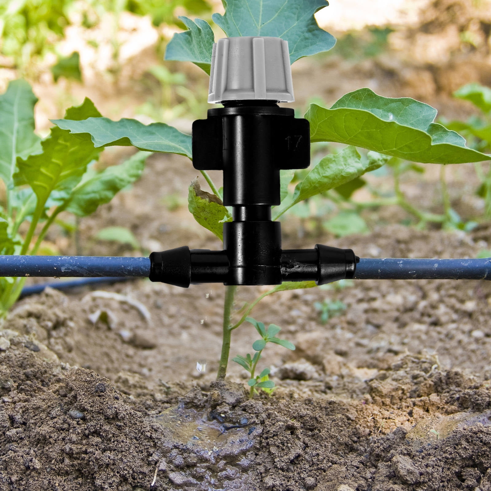 OUNONA 25 Pcs Brass Misting Nozzle Tees Mister Adjustable Sprinkler ...