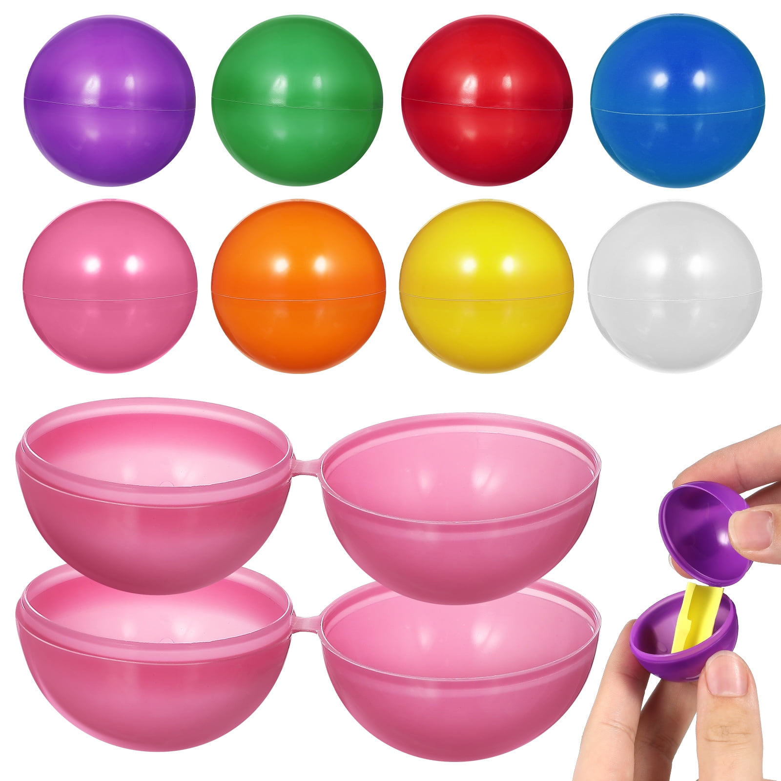 OUNONA 25 Pcs Game Balls Raffle Balls Fillable Balls Raffle Drawing ...