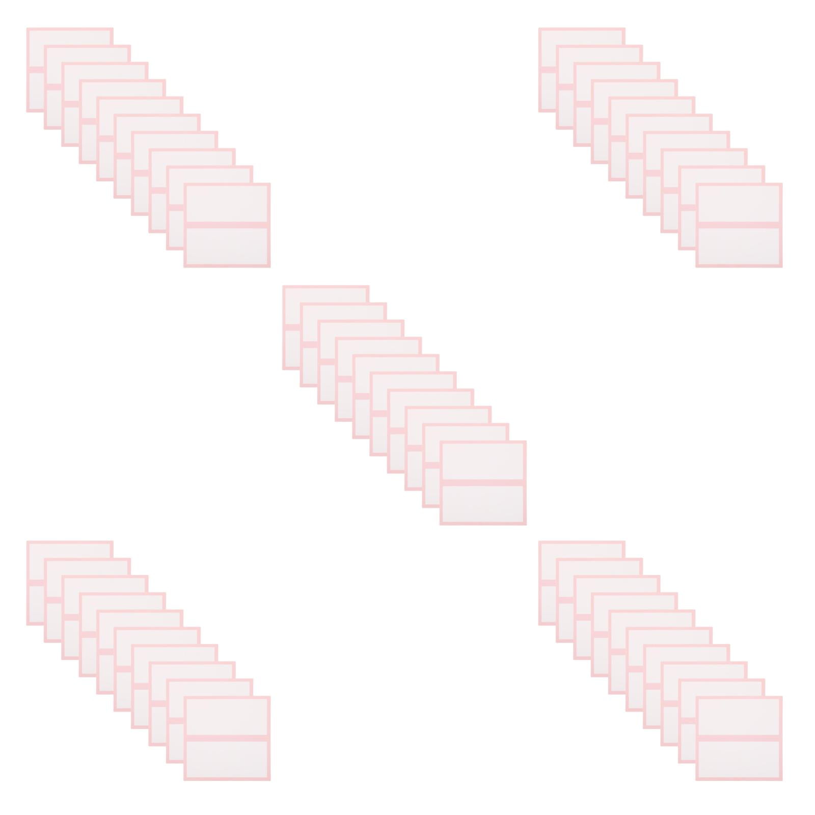 OUNONA 250 Pcs Wedding Name Tags for Table Settings Table Tent Cards ...