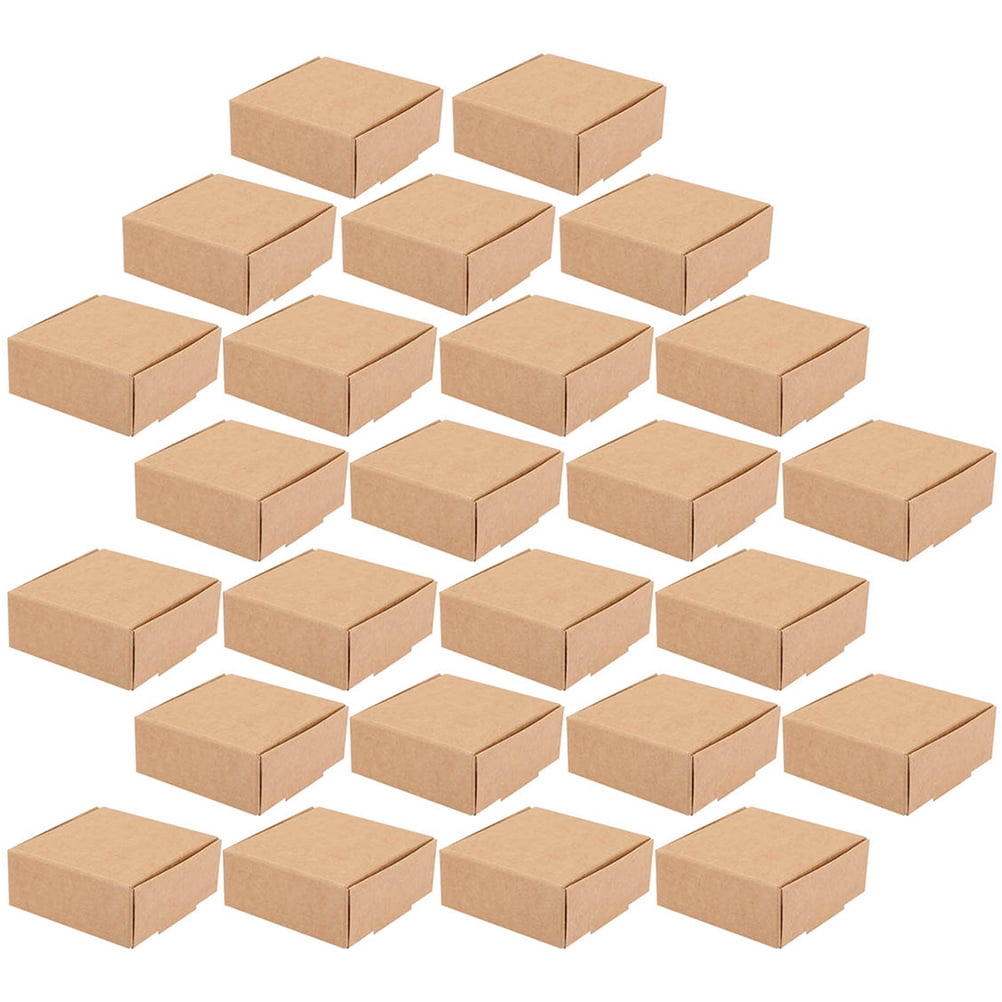 OUNONA 25Pcs Paper Mailing Boxes Sturdy Shipping Boxes with Smooth ...