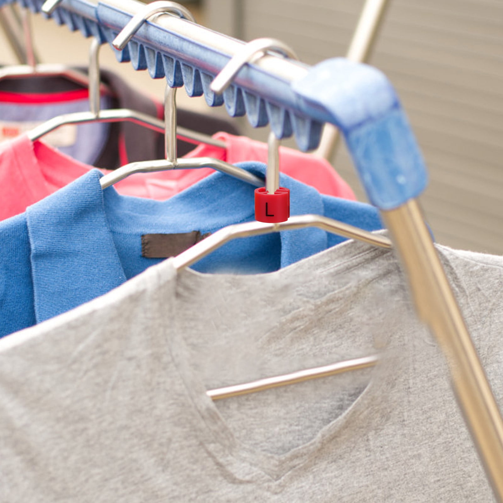 OUNONA 290pcs Clothing Hanger Size Tags Size Garment Clothing Hanger ...