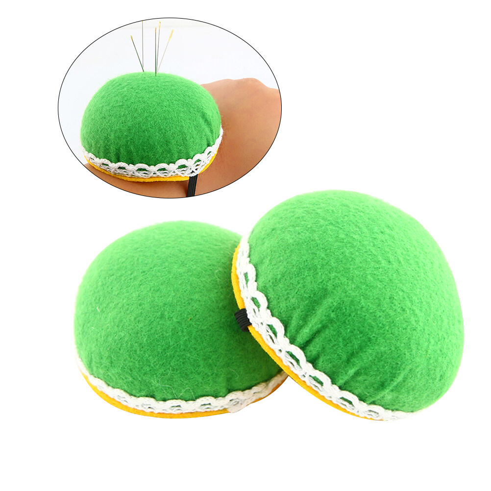 OUNONA 2PC Wrist Wearable Pin Cushion Cotton Sewing Pin Cushions ...