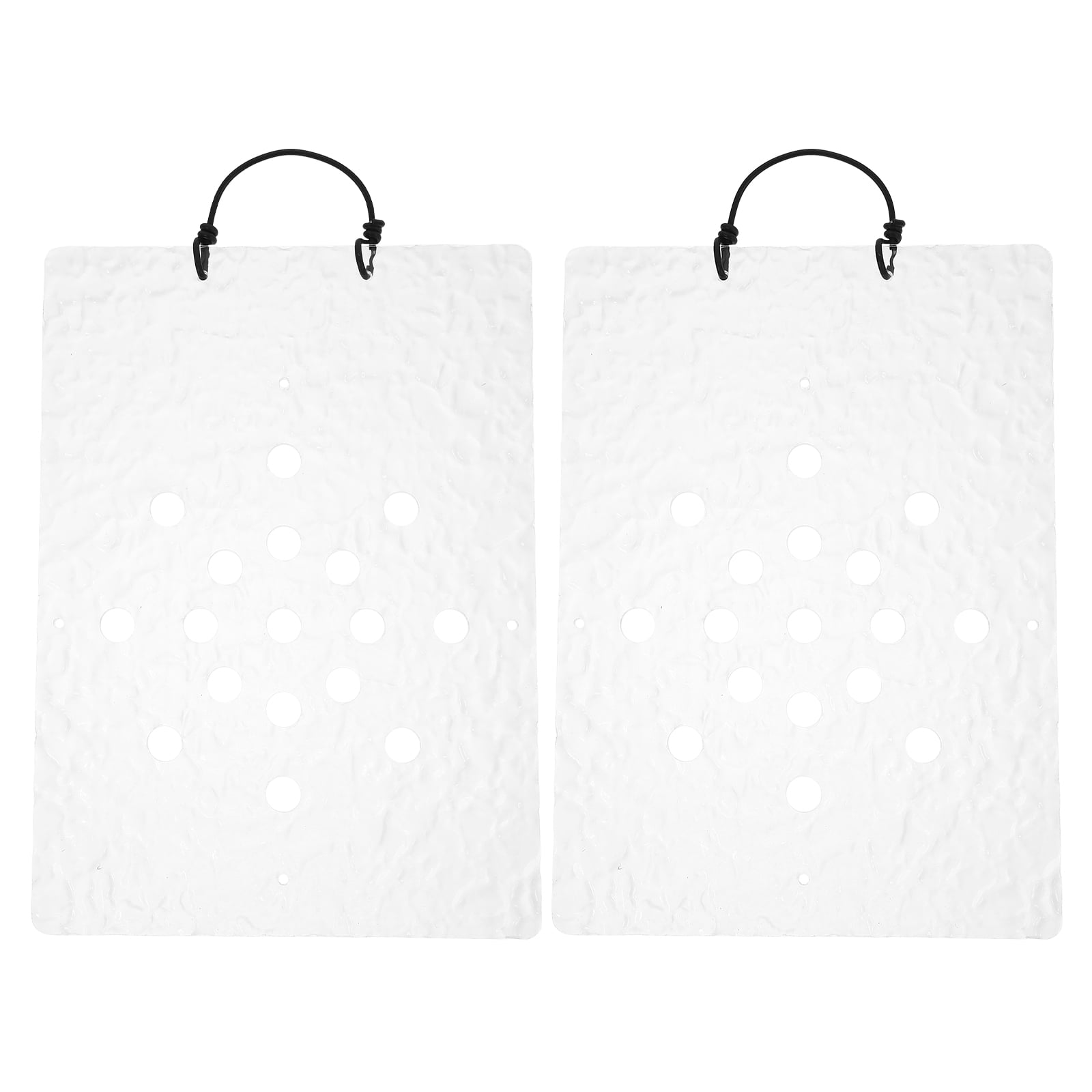 OUNONA 2PCS Hanging Wall Planter Acrylic Planter Board Staghorn Fern ...