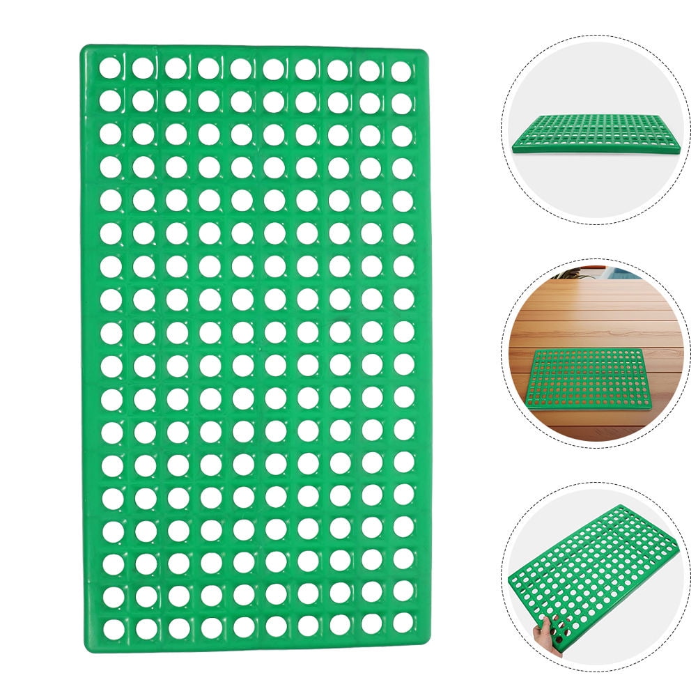 OUNONA 2PCS Rabbit Cage Mats Small Animal Plastic Feet Pads Floor Mat ...