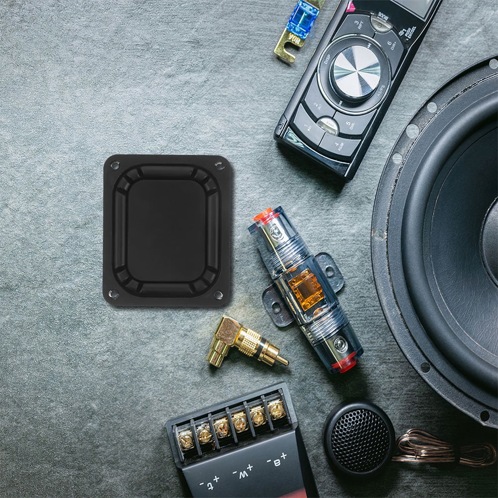 OUNONA 2PCS Rectangular Bass Radiator Passive Subwoofer Diaphragm Plate ...