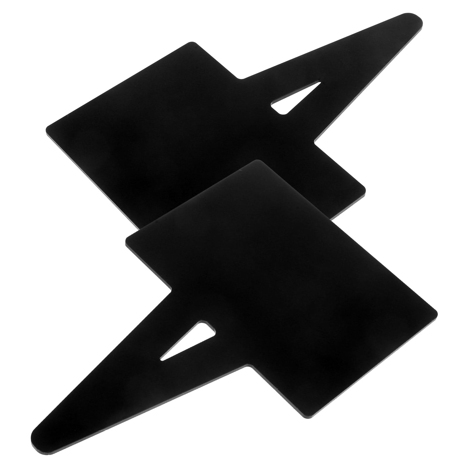 OUNONA 2Pcs Acrylic Sign Board Supermarket Stake Merchandise Sign ...