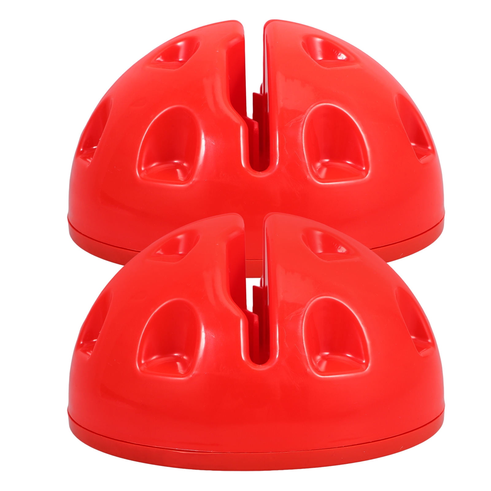OUNONA 2Pcs Agility Pole Base Soccer Training Pole Base Accessory for ...