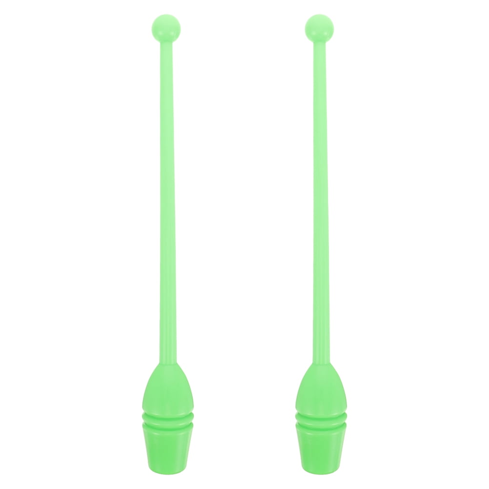OUNONA 2Pcs Artistic Gymnastic Stick Adult Gymnastics Stick Colored ...