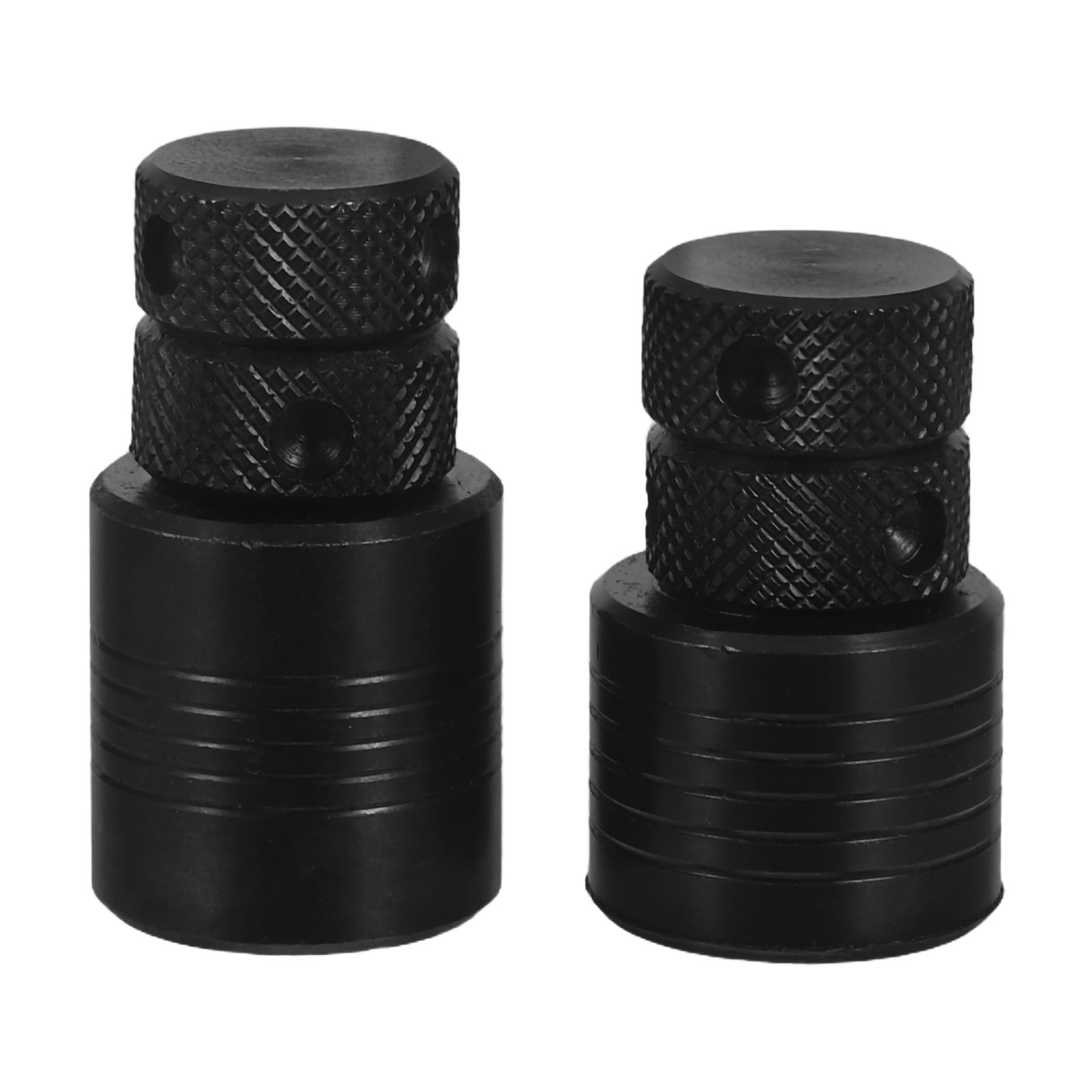 OUNONA 2Pcs Black Circular Jack Pads Heavy Duty Adjustable Support Rod ...
