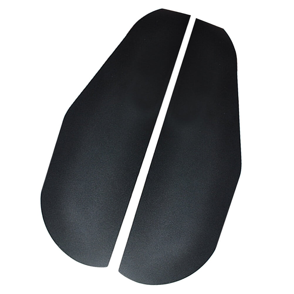 OUNONA 2Pcs Black Side Mirror Rain Shield Easy Install Rearview Visor ...