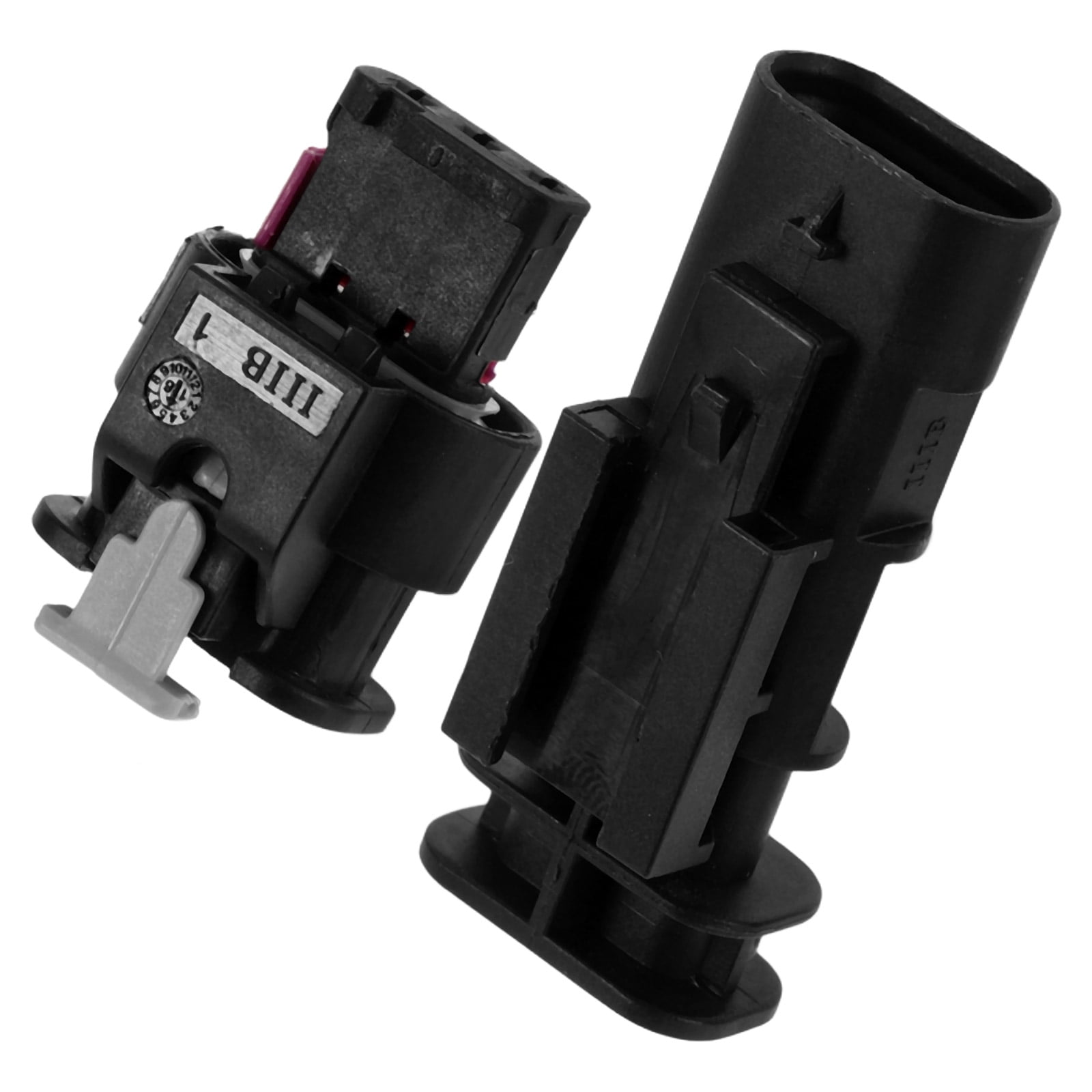 OUNONA 2Pcs Car Radar Power Plug Car Rear Bumper Electric Eye Reversing ...