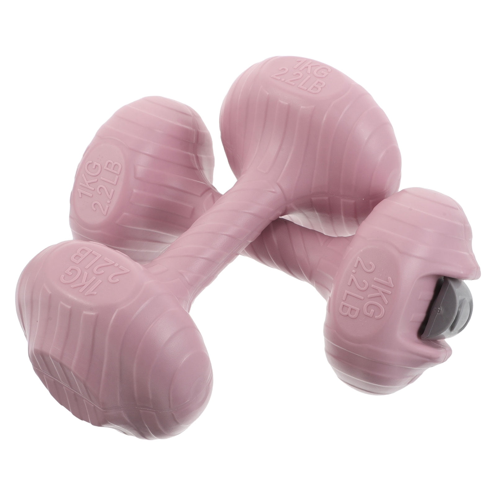 OUNONA 2Pcs Dumbbells Portable Fitness Weights Adjustable Water Filled ...