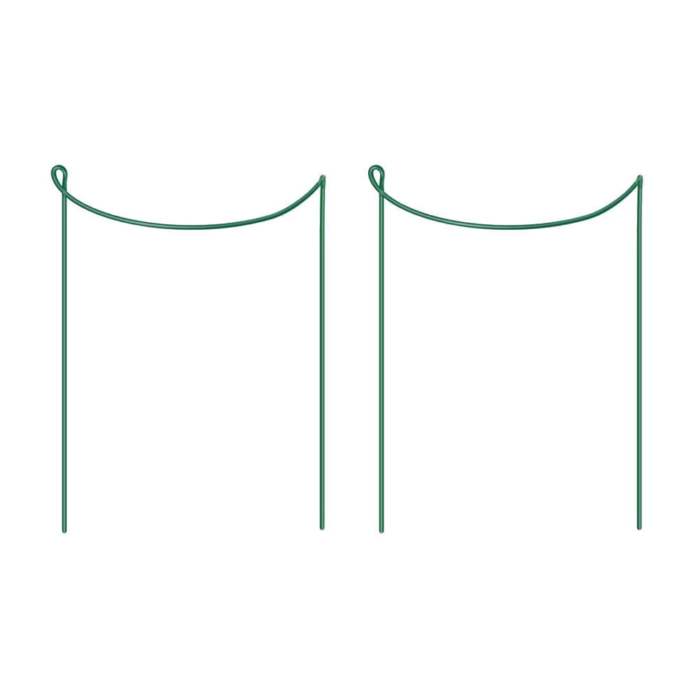 OUNONA 2Pcs Garden Iron Plant Rack Practical Plant Support Frame Chic ...