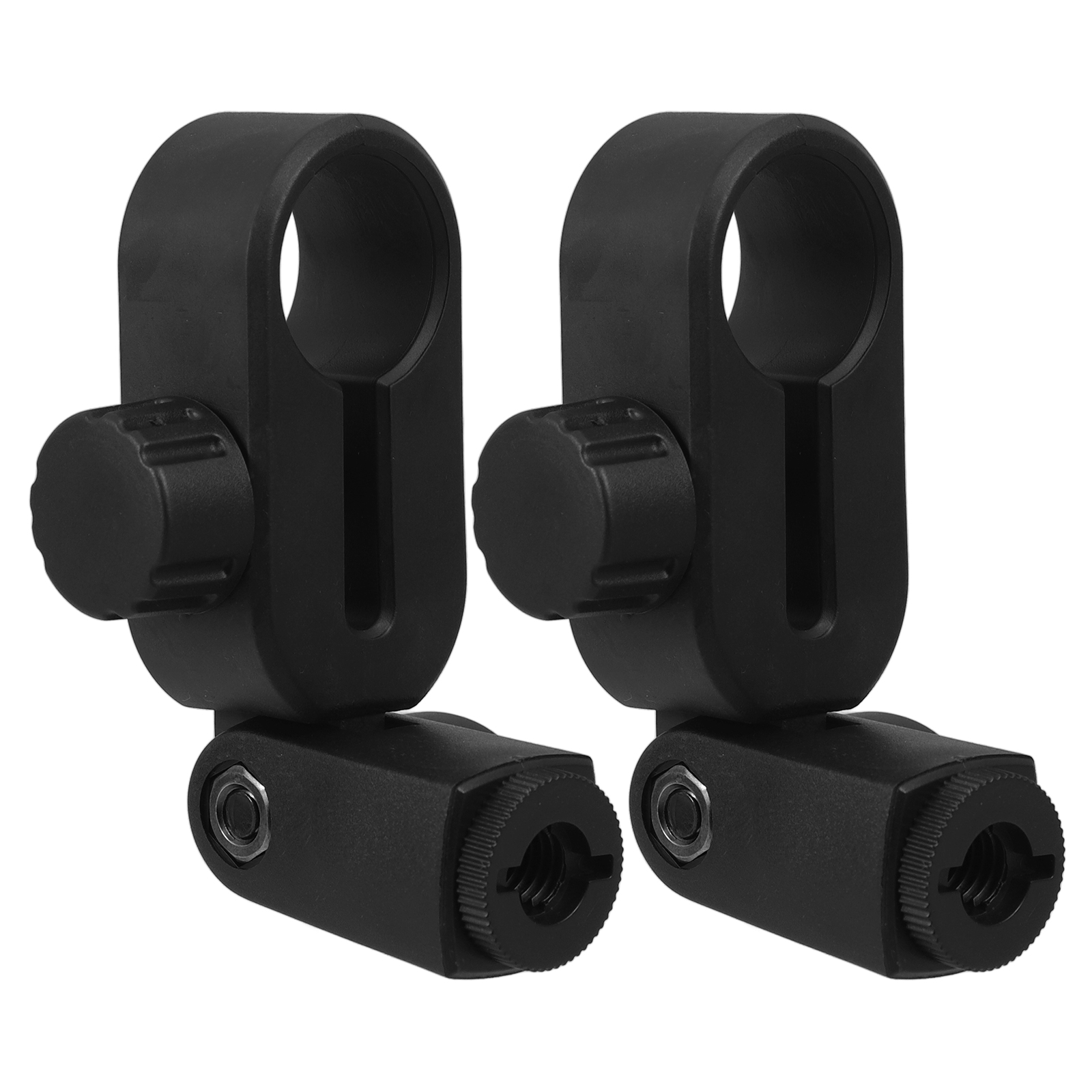 OUNONA 2Pcs Microphone Clip Holders Mic Clips Plastic Mic Clamp ...