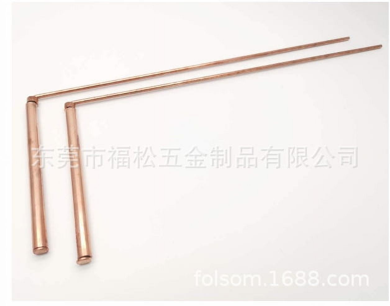 Tineasur Brass Dowsing Rods for Water Sources Detection Archaeology ...