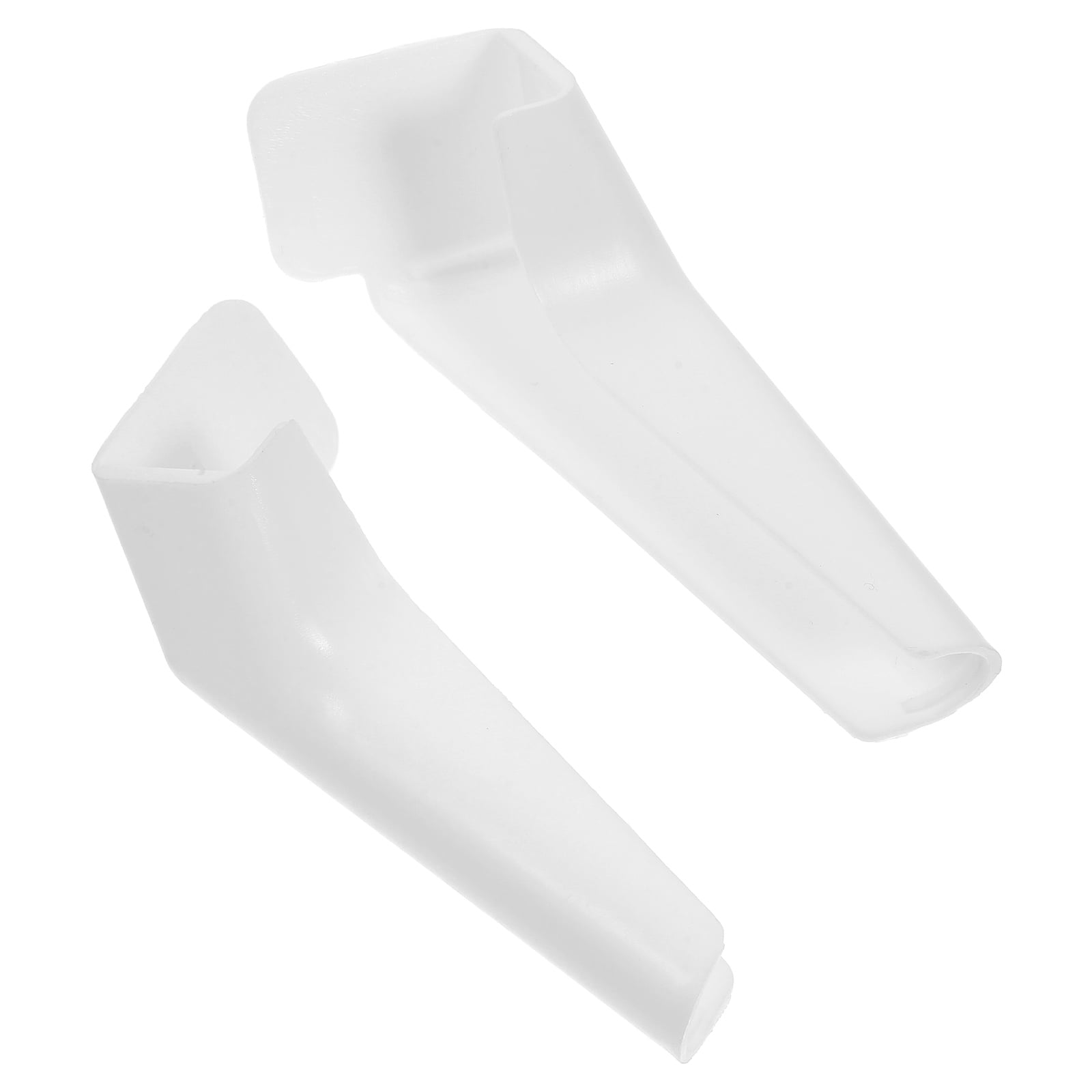 OUNONA 2Pcs Rv Rain Gutter Spout White Rain Gutter Extensions To ...