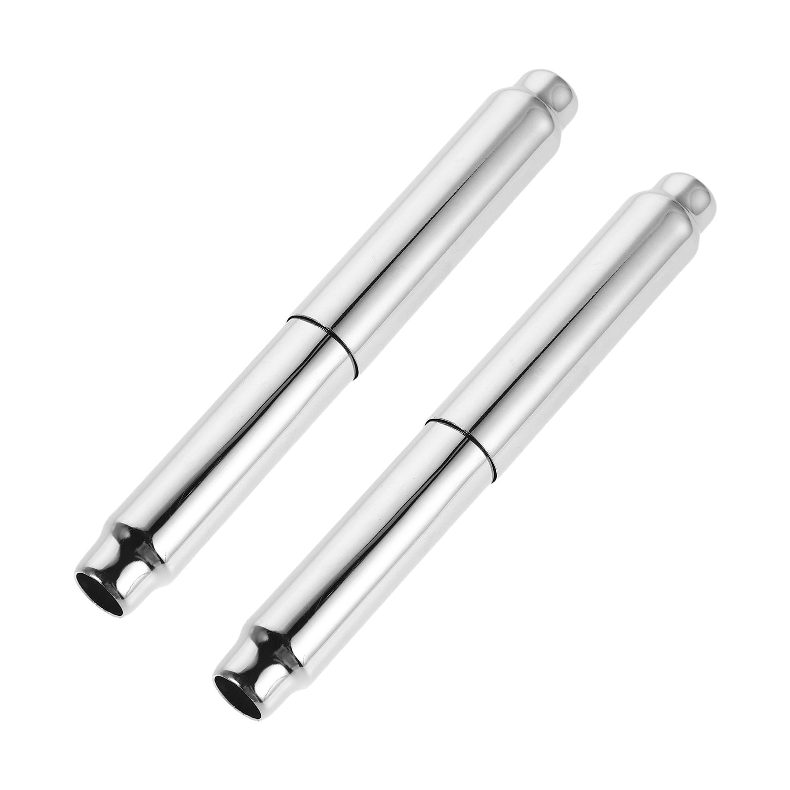 OUNONA 2Pcs Spring Loaded Toilet Paper Holder Rod Replacement Stainless ...