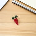 OUNONA 2-Pack Unique Vegetable Brooch Pins with Crystal and Enamel for ...