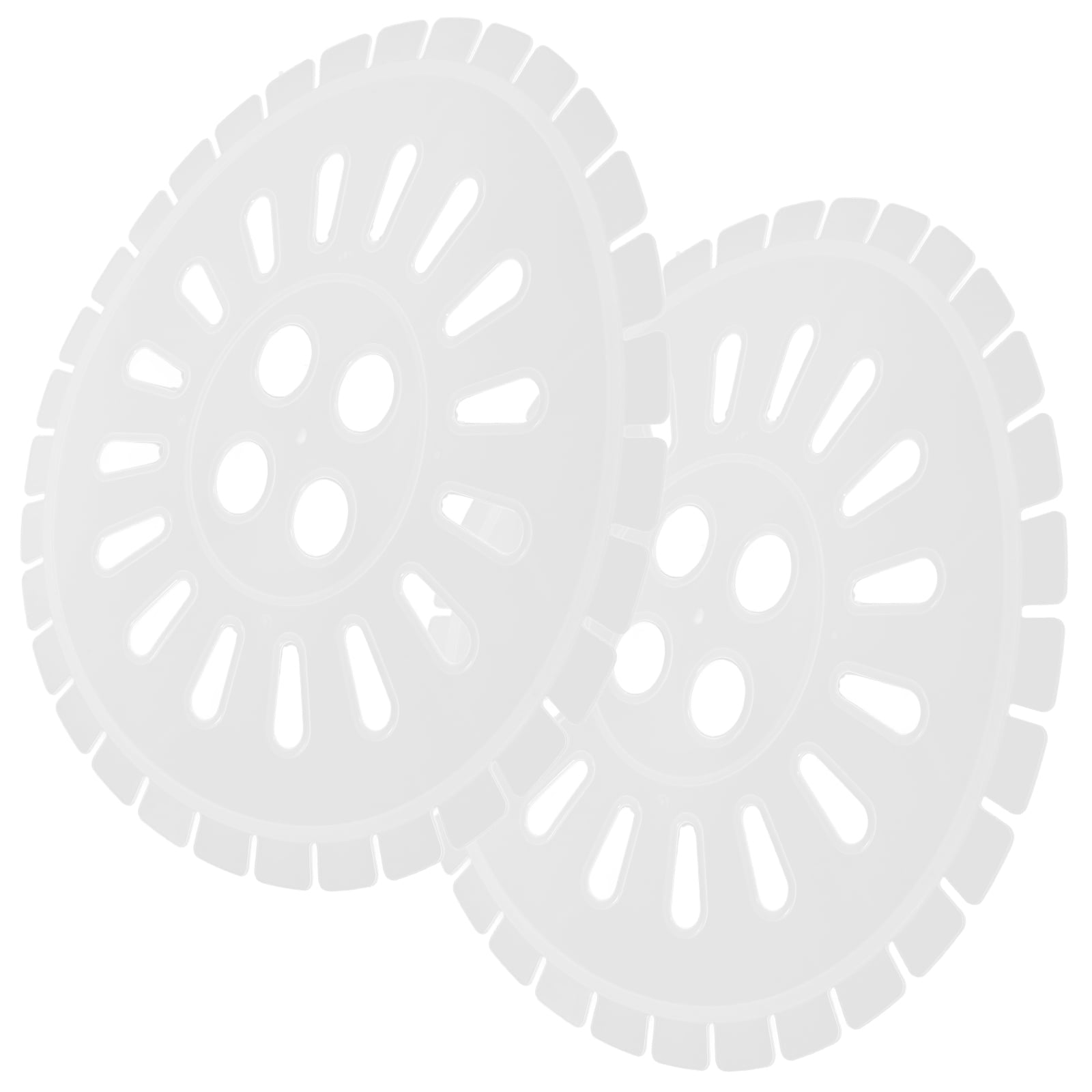OUNONA 2Pcs White Washing Machine Spinner Cap Replacement Covers Fits ...