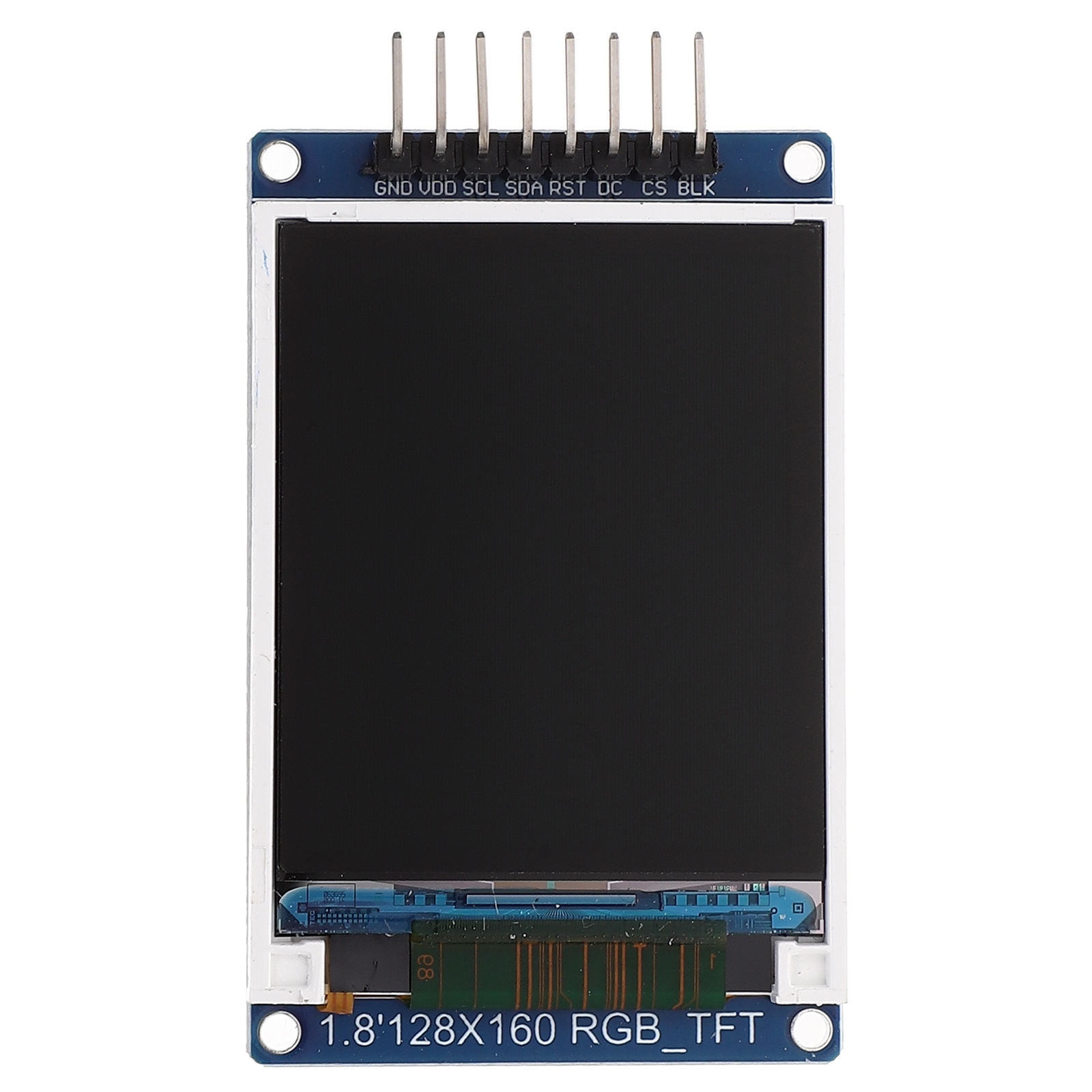 OUNONA 2pcs 1.8" inch ST7735R SPI 128*160 LCD Display Module with PCB Compatible for 51 ...
