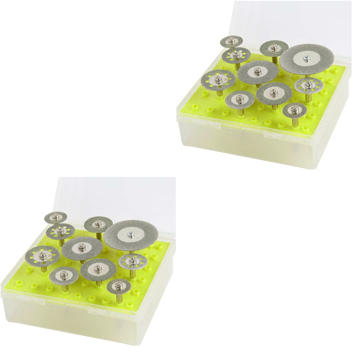 OUNONA 2pcs 10 in 1 Mini Diamond Cutting Discs Cut Off Wheel Blades ...