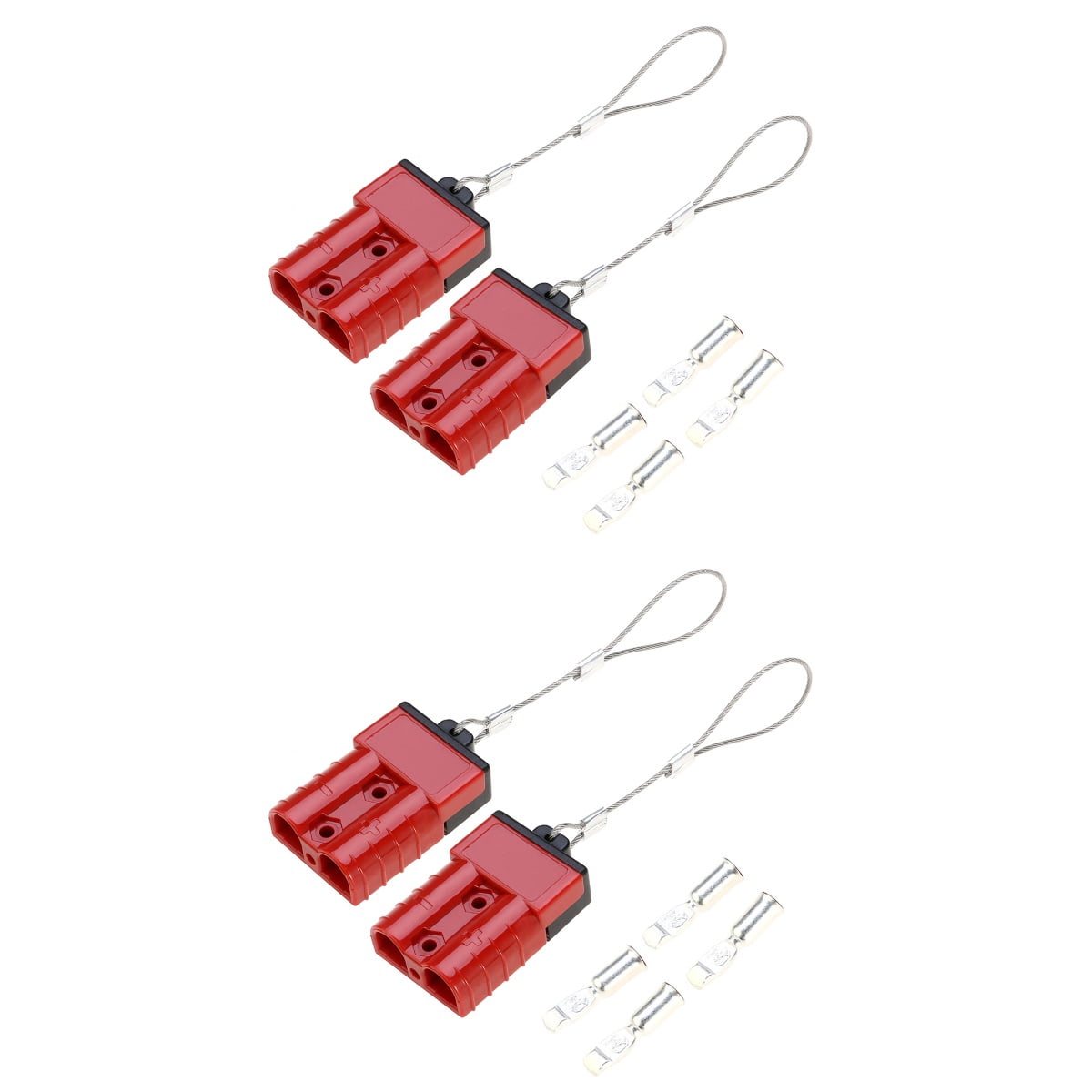 OUNONA 2pcs 50A Battery Quick Connect Wire Harness Disconnect ATV Quad ...
