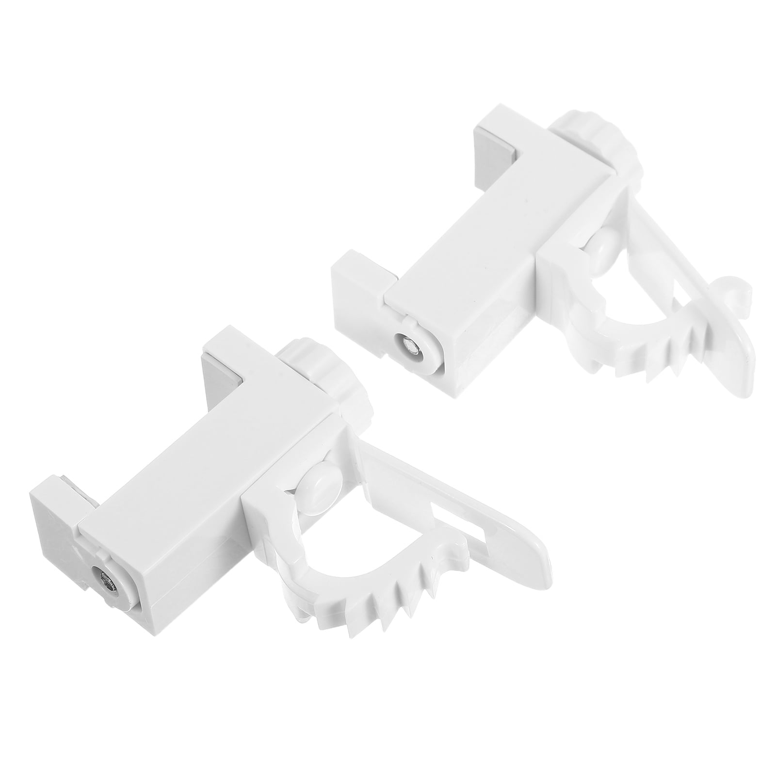 FOLOYORI Curtain Rod Hangers White For Window Treatment 2Pcs - Walmart.com