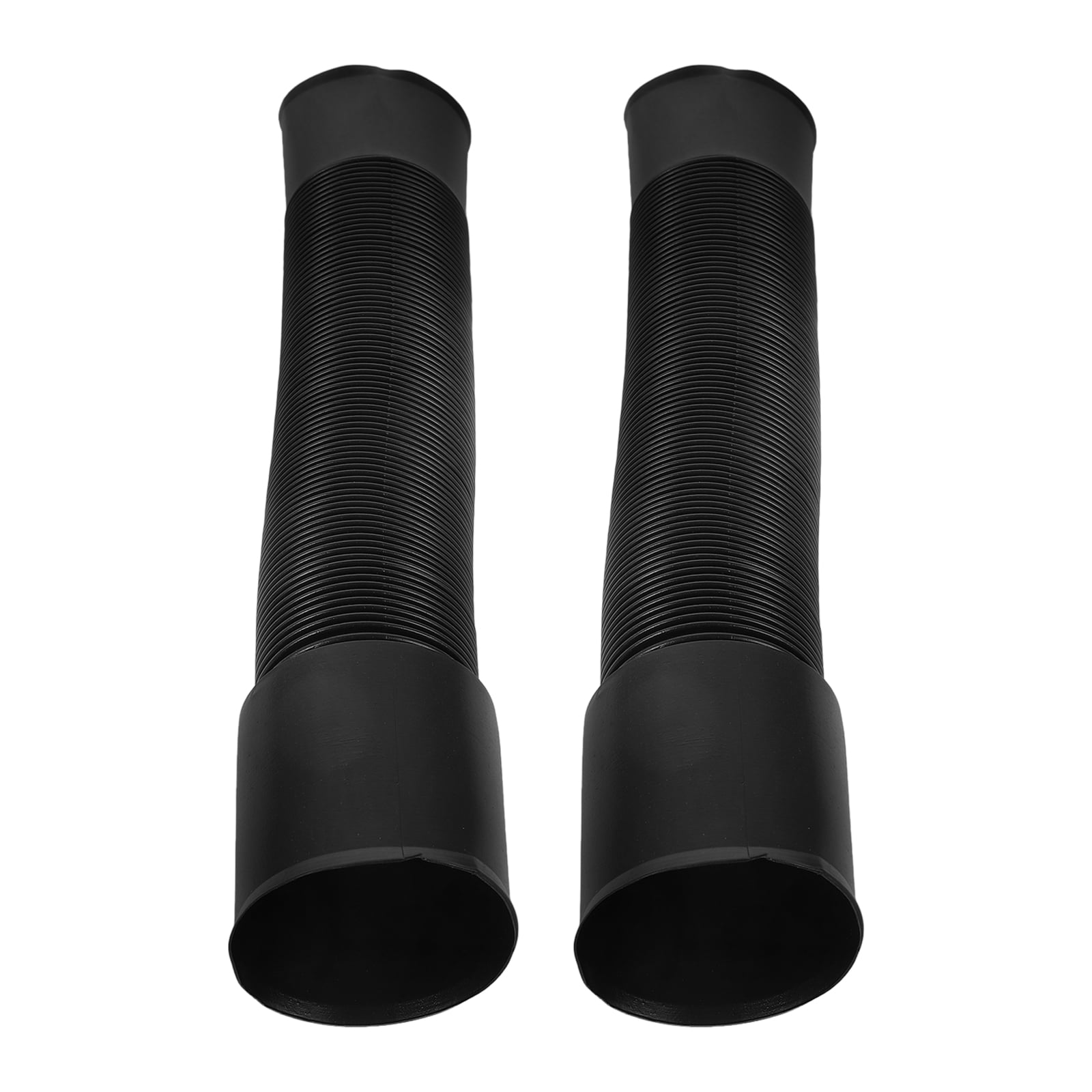 OUNONA 2pcs Air Vent Hose Wavy Dryer Vent Hoses Black Plastic Efficient ...