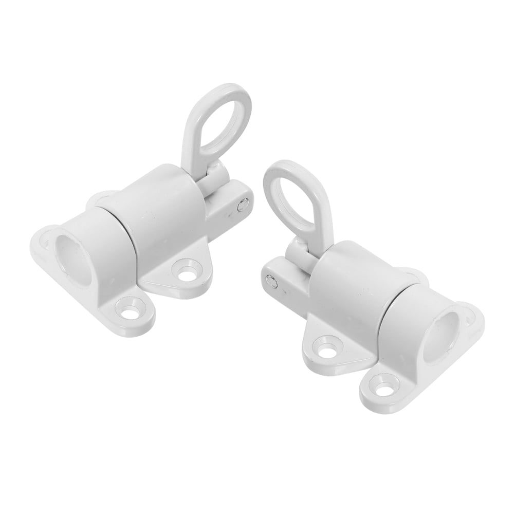 OUNONA 2pcs Aluminum Alloy Spring Latch Automatic Door Bolt Lock ...