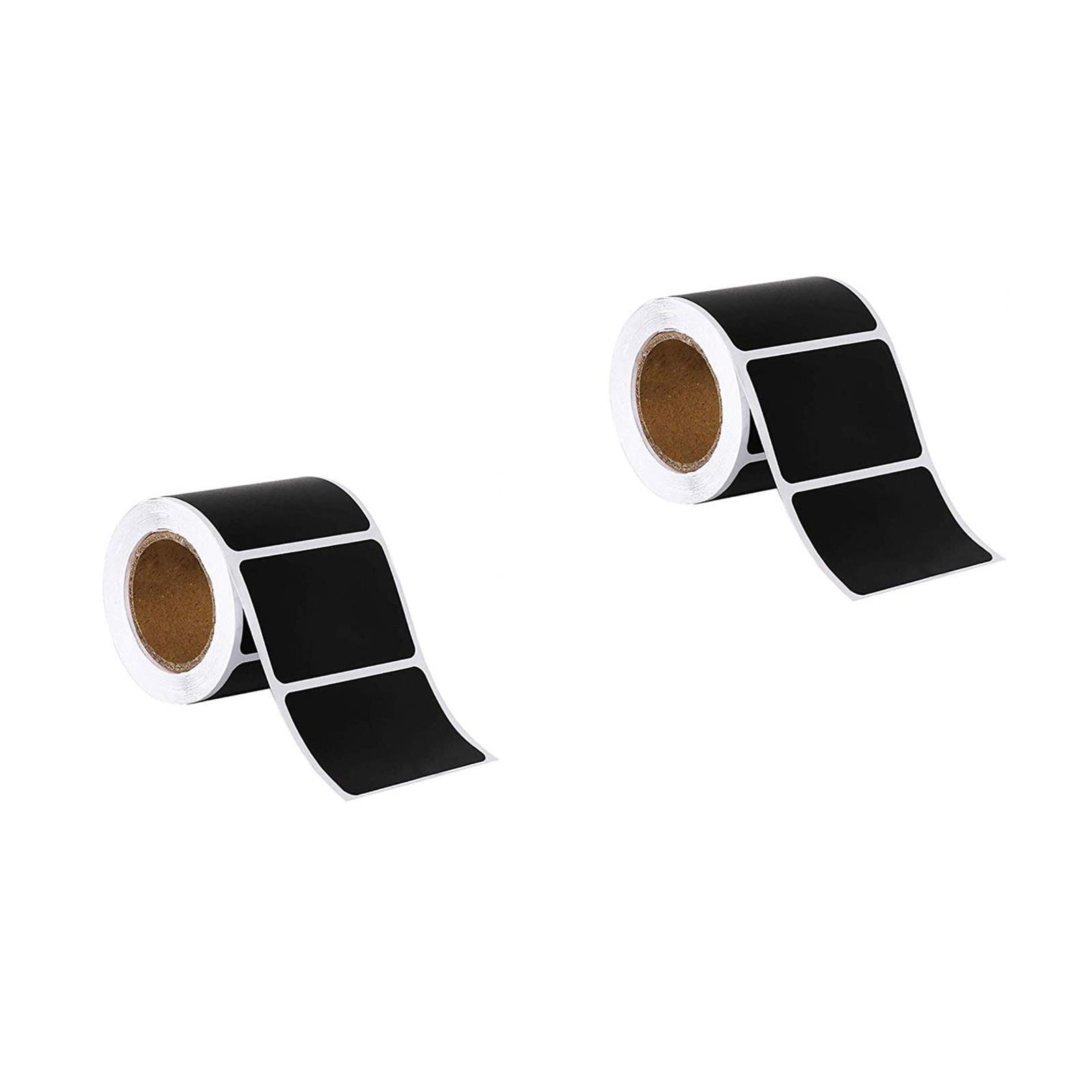 OUNONA 2pcs Blank Labels Name Stickers: 1 Rolls Adhesive Sticky ...