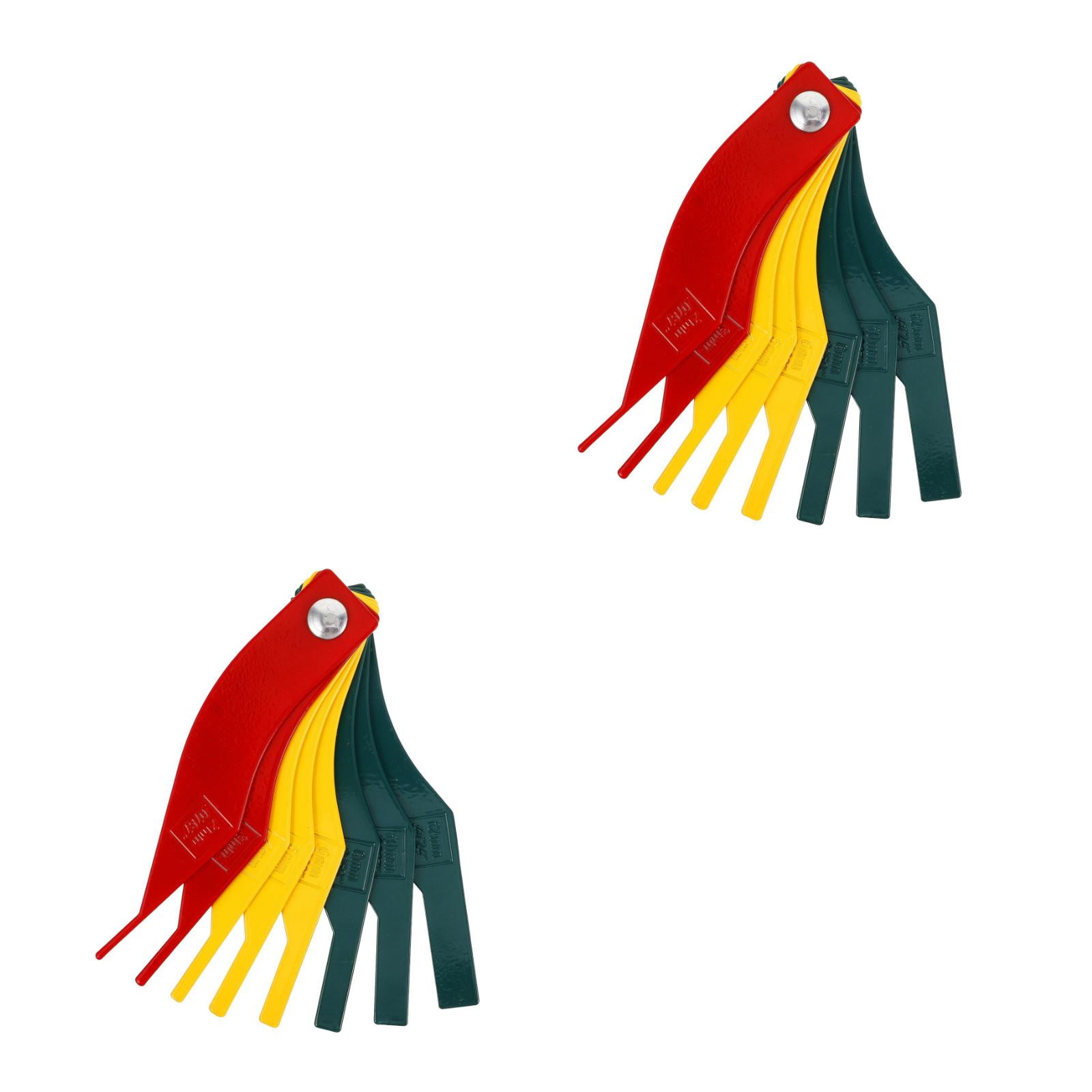 OUNONA 2pcs Brake Pad Thickness Gauge 8-in-1 Brake Pad Thickness ...