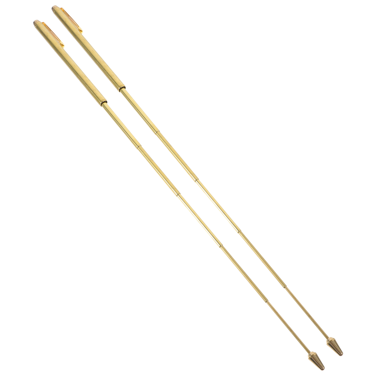 OUNONA 2pcs Brass Dowsing Rods Smooth Movement Dowsing Tool Spiritual ...