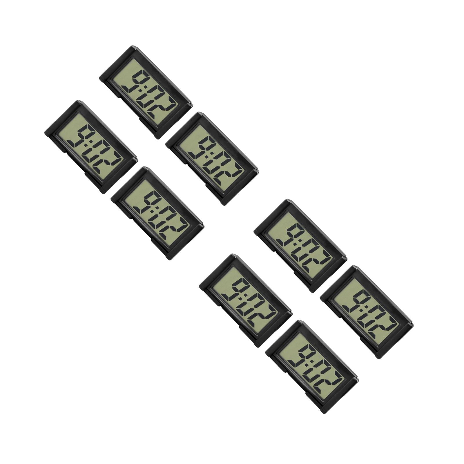 OUNONA 2pcs Car Dashboard Clock Black: 4Pcs Vehicle Clocks Car Clocks ...