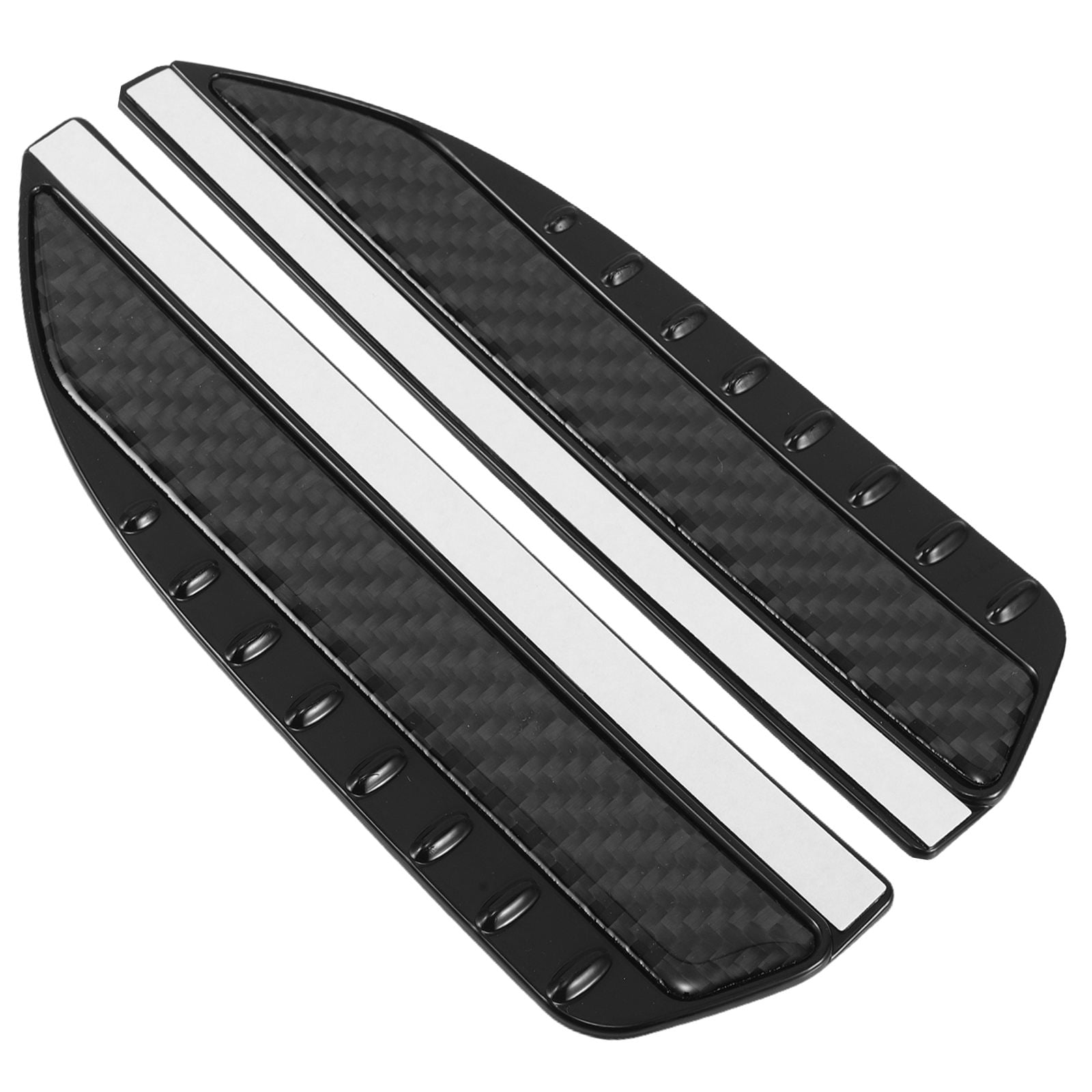 OUNONA 2pcs Car Side Mirror Rain Guard Carbon Fiber Mirror Rain Visor ...