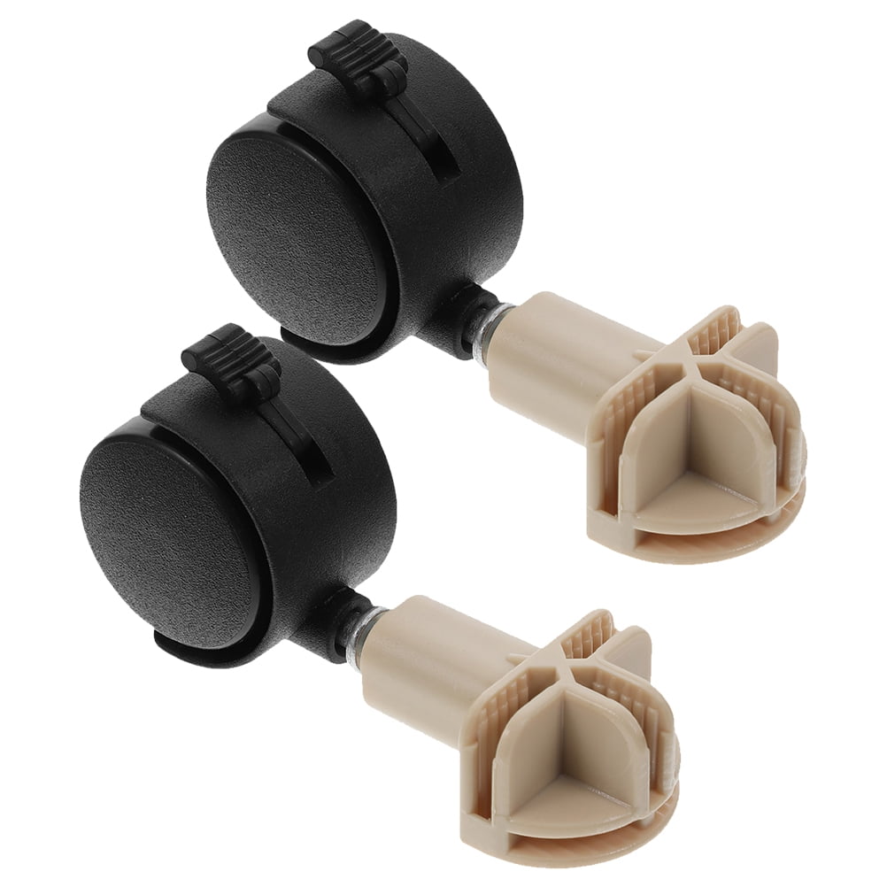 OUNONA 2pcs Cat Cage Casters Replacement Caster Wheels Cat Cage Swivel ...