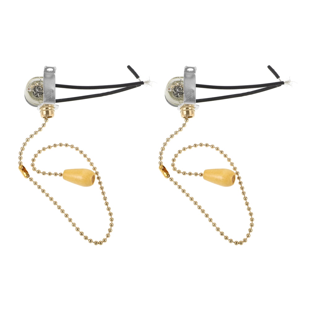 OUNONA Durable Iron Pull Chain Switch for Ceiling Fan and Light ...
